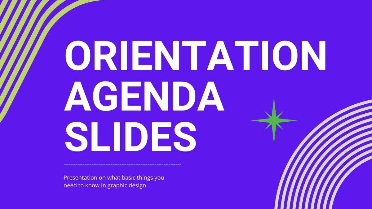 Agenda Orientasi Abstrak - Template Presentasi Gratis - SlidesCarnival