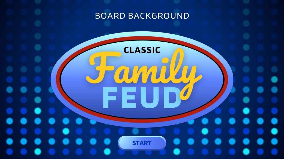 Latar Belakang Papan Family Feud Klasik - Template Presentasi Gratis - SlidesCarnival