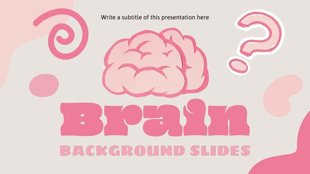 Background Slides Otak Lucu - Template Presentasi Gratis - SlidesCarnival