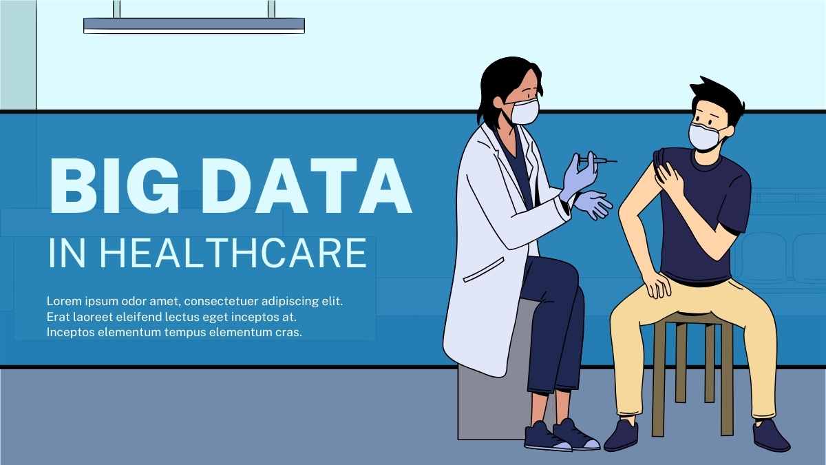 Ilustrasi Big Data dalam Layanan Kesehatan - Template Presentasi Gratis - SlidesCarnival