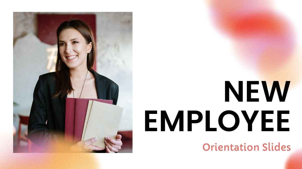 Slide Minimal Gradient untuk Orientasi Karyawan Baru - Template Presentasi Gratis - SlidesCarnival