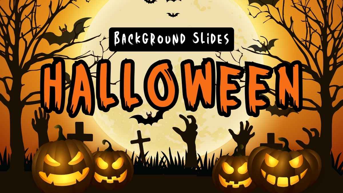 Background Slide Menyeramkan Halloween - Template Presentasi Gratis ...