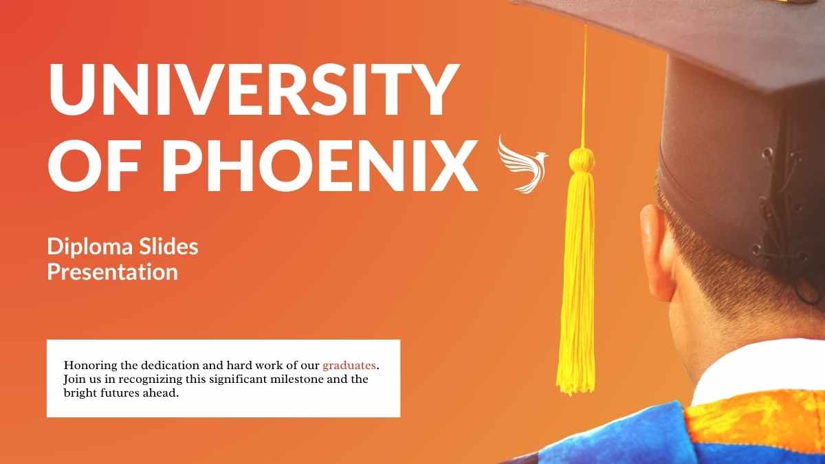 Slide Modern Simple Diploma Universitas Phoenix - Template Presentasi Gratis - SlidesCarnival