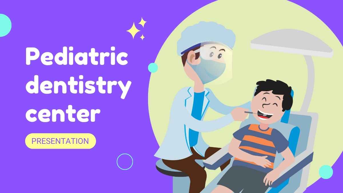 Violet, Pusat Dokter Gigi Anak Lucu - Template Presentasi Gratis - SlidesCarnival