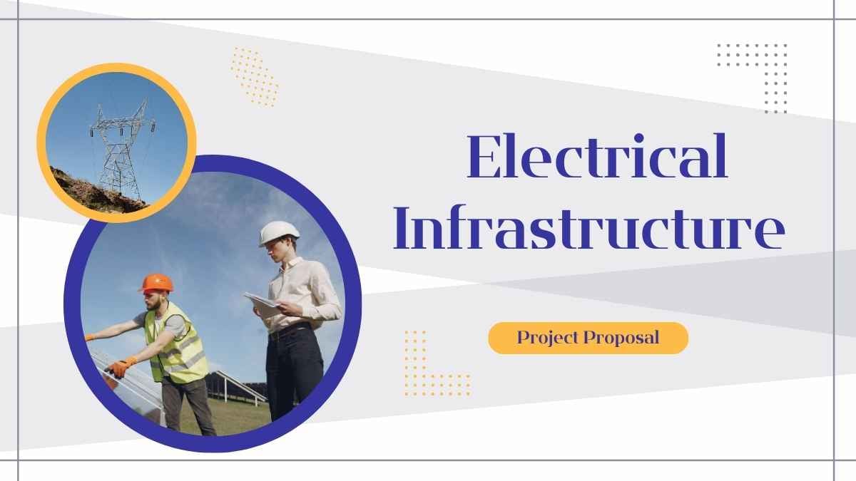 Proposal Proyek Infrastruktur Listrik Dasar - Template Presentasi ...