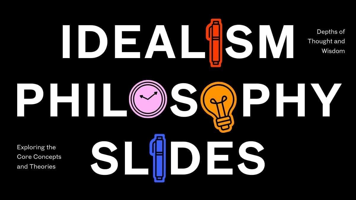 Slide Filosofi Idealisme Modern - Template Presentasi Gratis ...