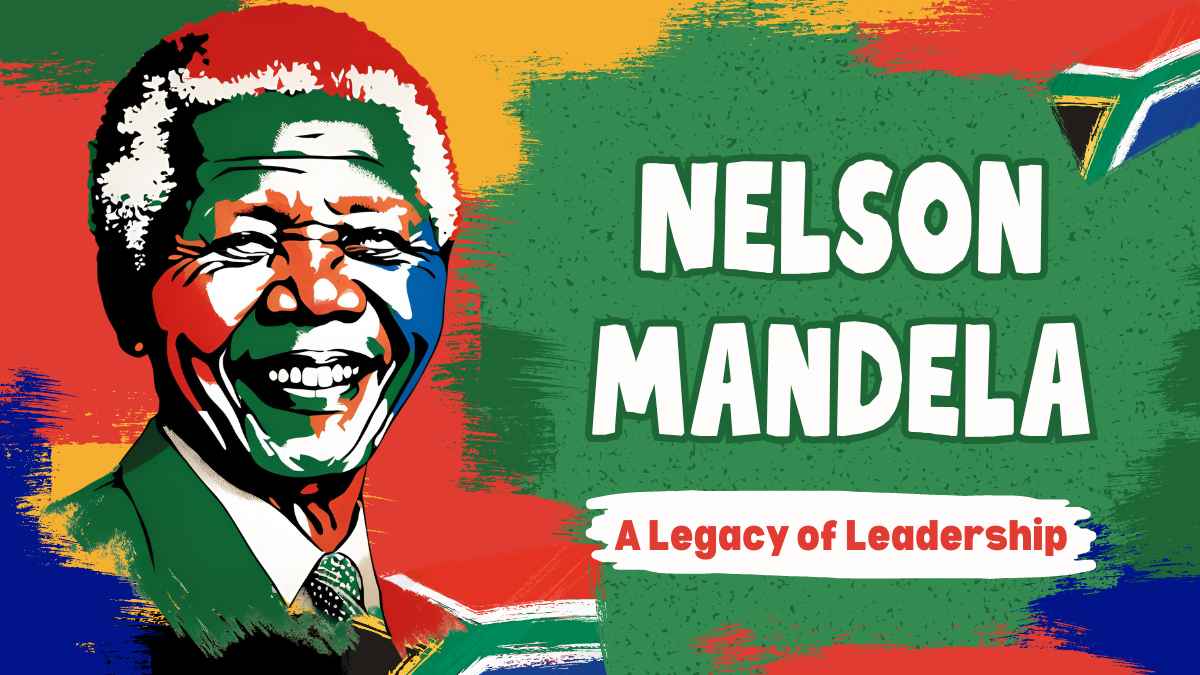 Slide Biografi Nelson Mandela Colorful - Template Presentasi Gratis ...
