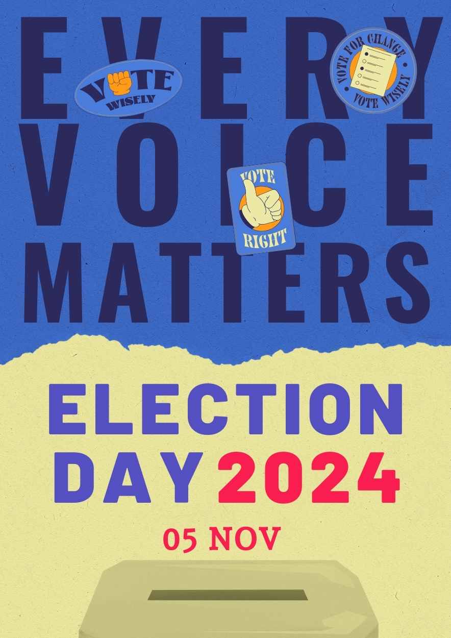 Poster Creative Hari Pemilihan - Template Poster Gratis - SlidesCarnival