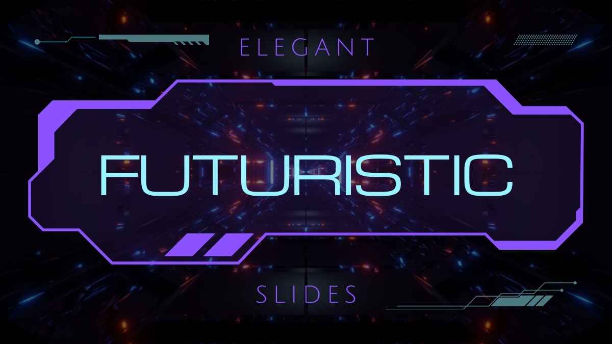 Slide Futuristik Elegan Bernuansa Gelap - Template Presentasi Gratis ...