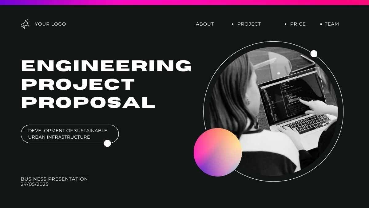 Slide Proposal Proyek Teknik Modern - Template Presentasi Gratis ...