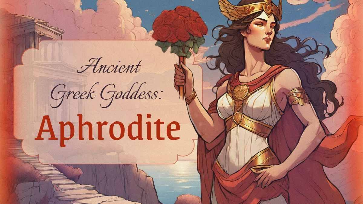 Slide Ilustrasi Dewi Yunani Kuno: Aphrodite - Presentasi Gratis ...