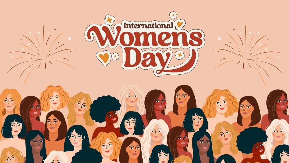 Slide Background Hari Perempuan Internasional - Template Presentasi ...