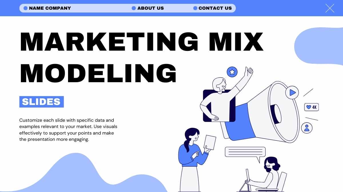 Slide Model Pemasaran Terpadu - Template Presentasi Gratis - SlidesCarnival
