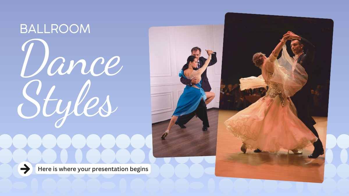 Gaya Tari Ballroom Modern - Template Presentasi Gratis - SlidesCarnival