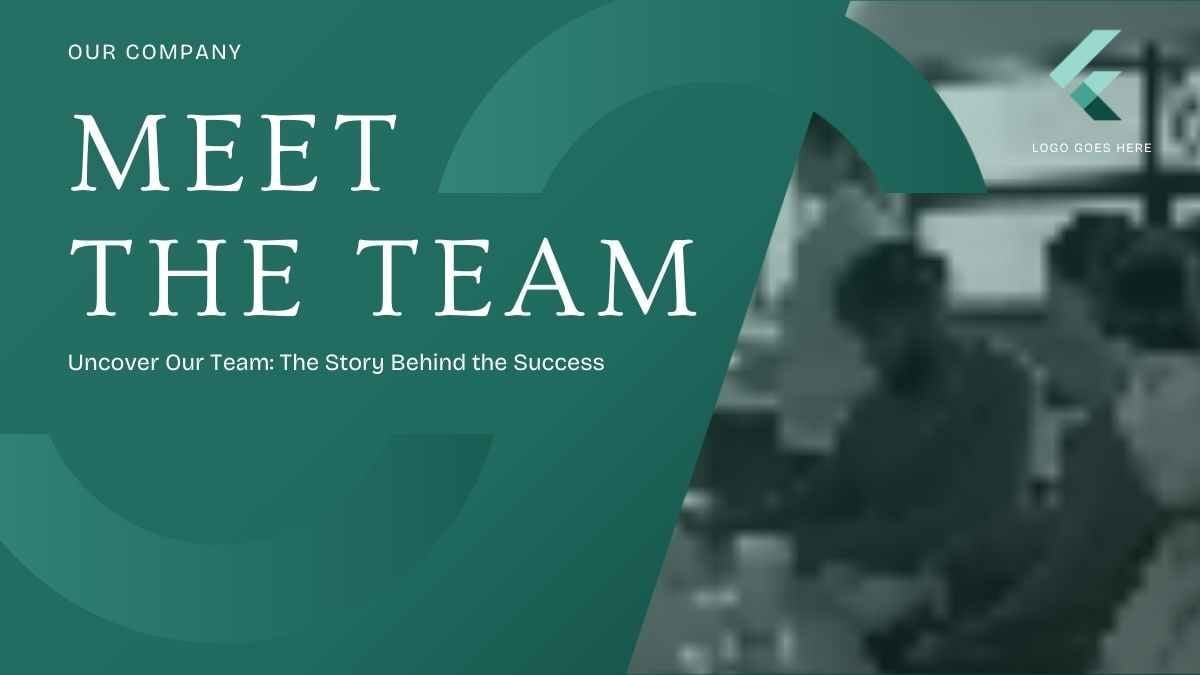 Slide Tim Modern Geometric - Template Presentasi Gratis - SlidesCarnival