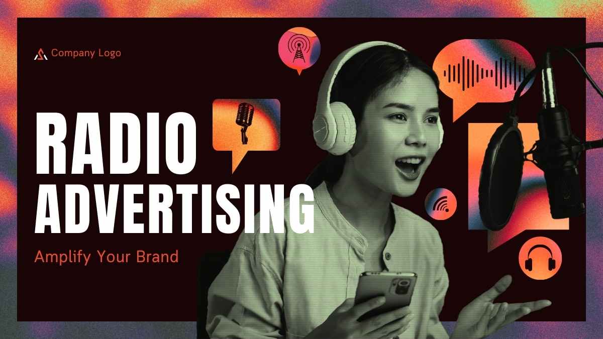 Slide Iklan Radio Modern Gradient - Template Presentasi Gratis ...