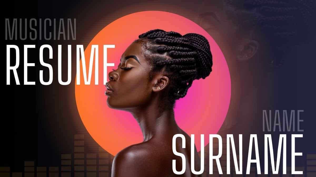 Resume Musisi Modern - Template Presentasi Gratis - SlidesCarnival