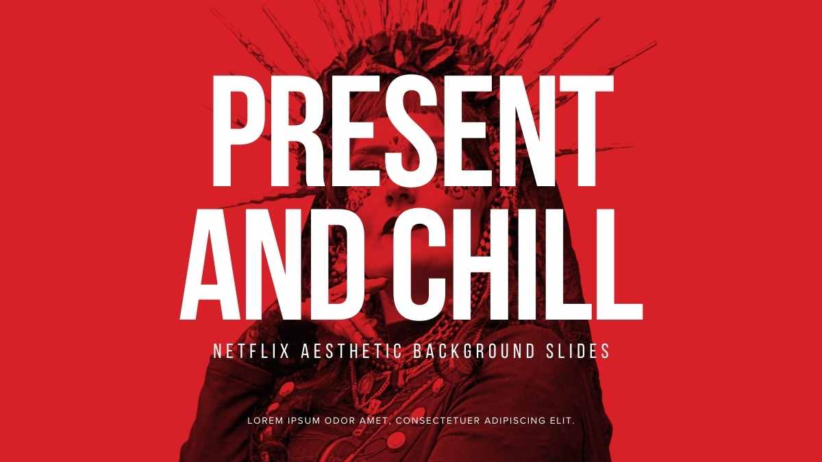 Slide Background Estetik ala Netflix - Template Presentasi Gratis ...