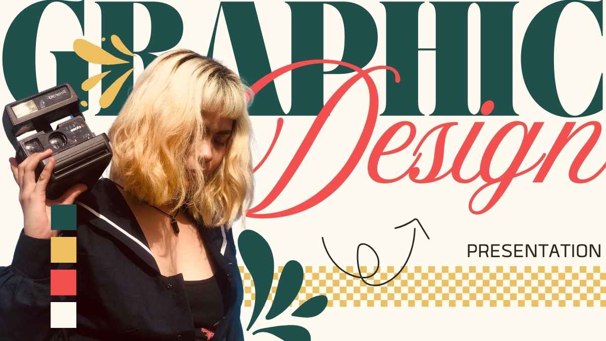 Slide Desain Grafis Creative Bergaya Retro - Template Presentasi Gratis ...