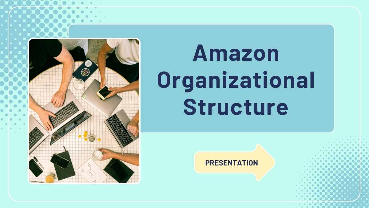 Slide Simple Struktur Organisasi Amazon - Template Presentasi Gratis ...