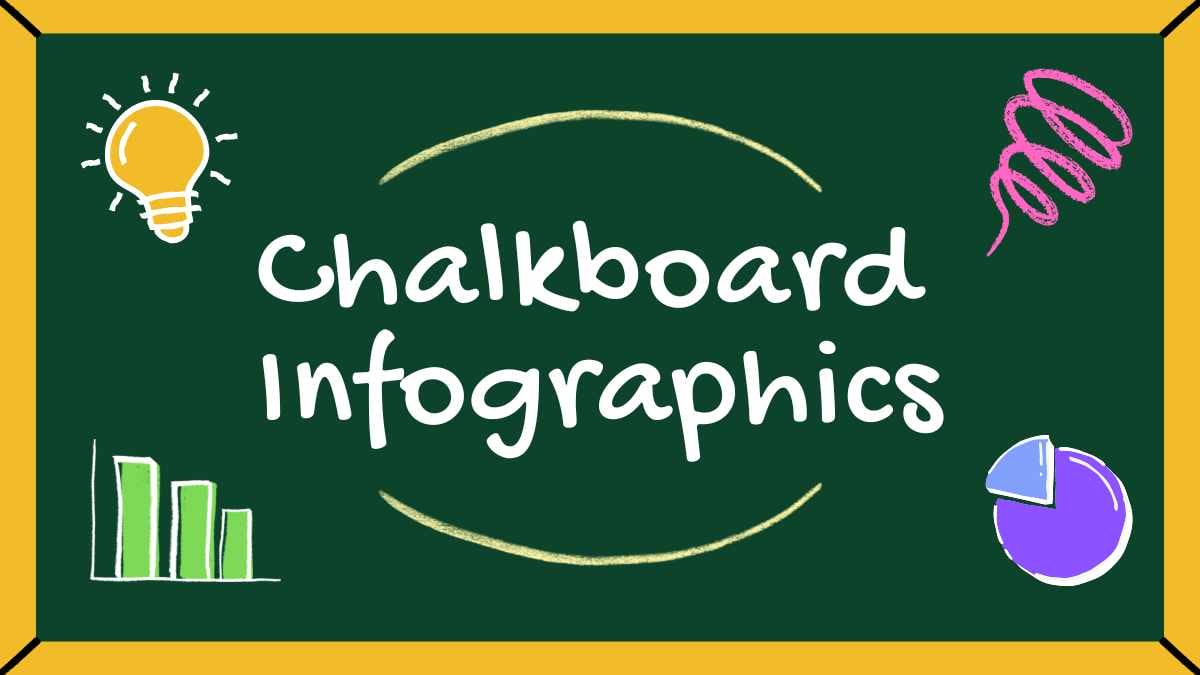 Infografis Simple Chalkboard - Template Infografis Gratis - SlidesCarnival