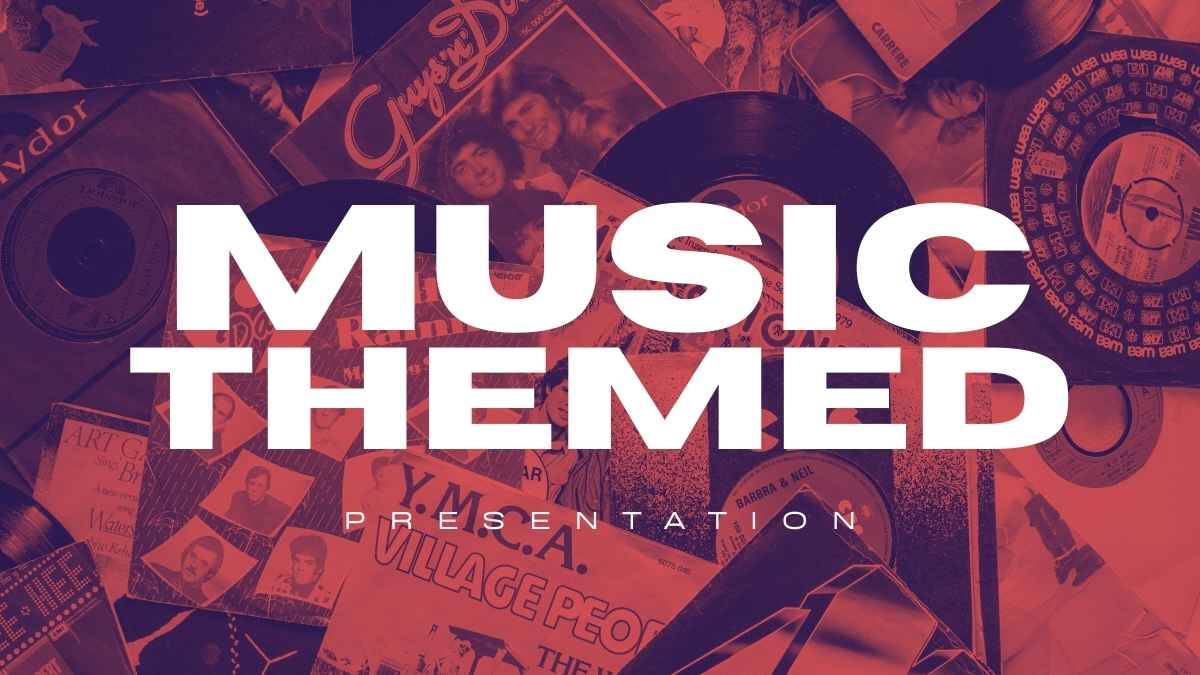 Slide Simple Bertema Musik - Template Presentasi Gratis - SlidesCarnival