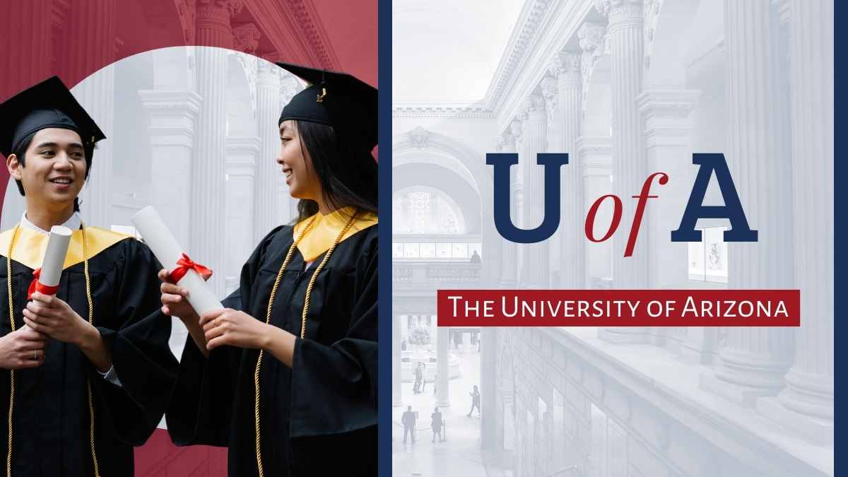 Slide Simple Universitas Arizona - Template Presentasi Gratis ...