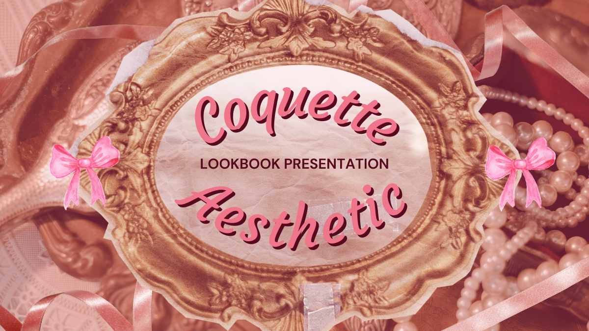 Buku Panduan Estetika Coquette Vintage - Template Presentasi Gratis ...