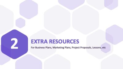 Slide Desain Hexagon Ungu - Template Presentasi Gratis - SlidesCarnival