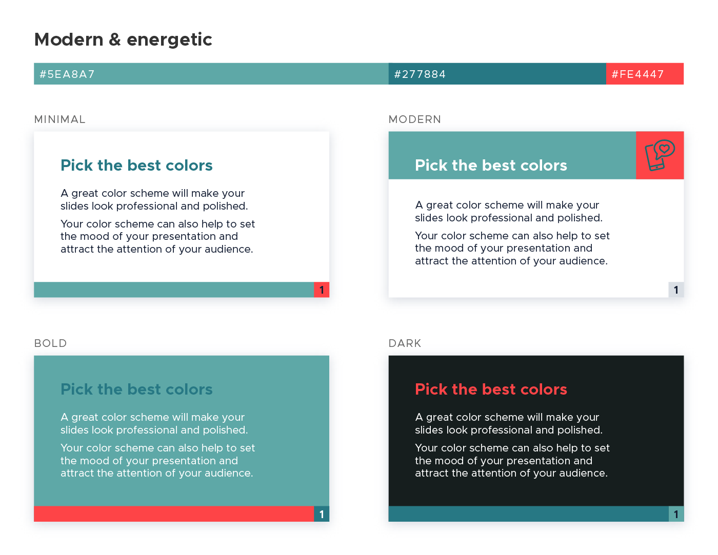 12 Custom Color Palettes for PowerPoint Slides That Will Make Your ...