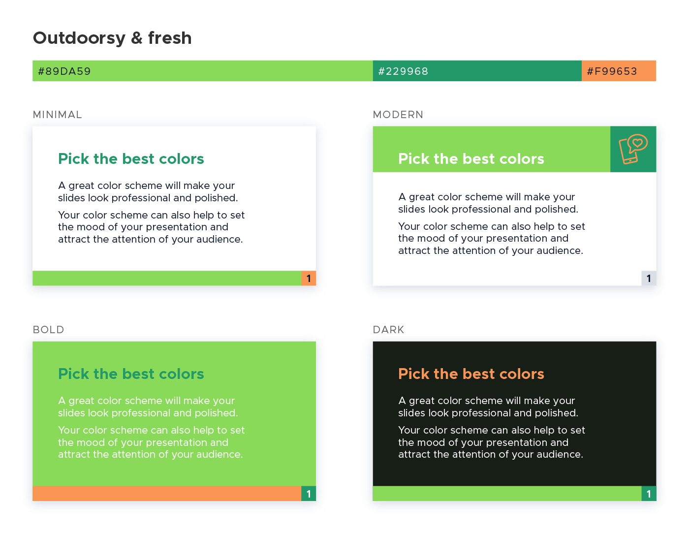 12 Custom Color Palettes for PowerPoint Slides That Will Make Your ...
