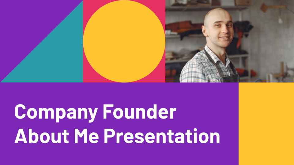 Company founder about me. Free PPT & Google Slides Template ...