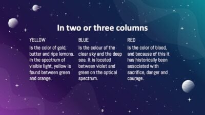 Galaxy Drawings. Free PPT & Google Slides Template — SlidesCarnival