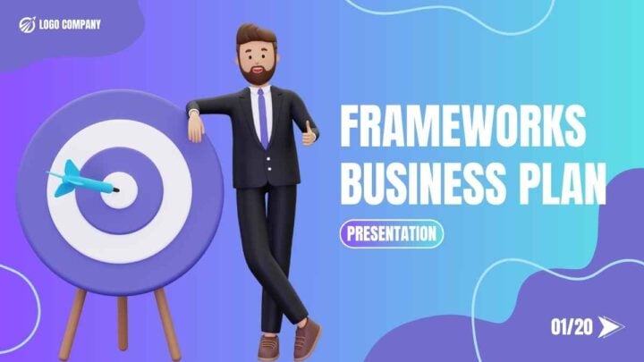 Framework Business Plan. Slides Template — SlidesCarnival