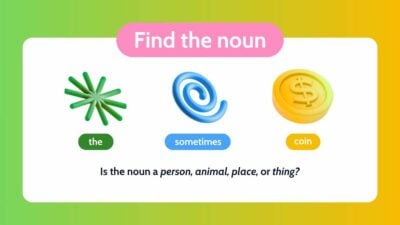 Noun Slides for Grade 1. Free PPT & Google Slides Template — SlidesCarnival