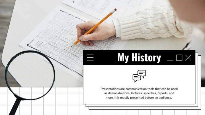 90s Retro Digital Journal. PPT & Google Slides Template — SlidesCarnival
