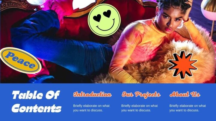 90s Startup Business Plan. Presentation Template — SlidesCarnival
