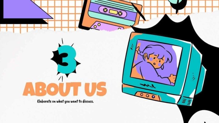 90s Style All About Me . PPT & Google Slides Template — SlidesCarnival
