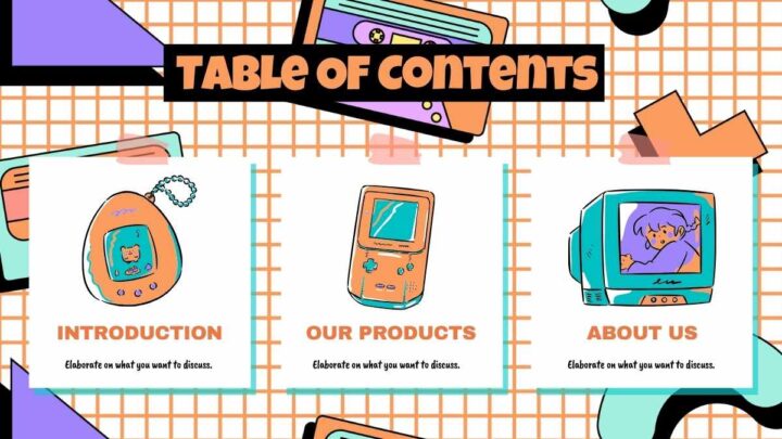 90s Style All About Me . PPT & Google Slides Template — SlidesCarnival
