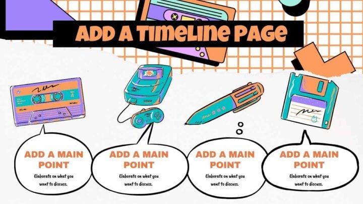 90s Style All About Me . PPT & Google Slides Template — SlidesCarnival