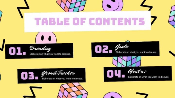 90s Vibes Instagram Planner. PPT & Google Slides Template — SlidesCarnival