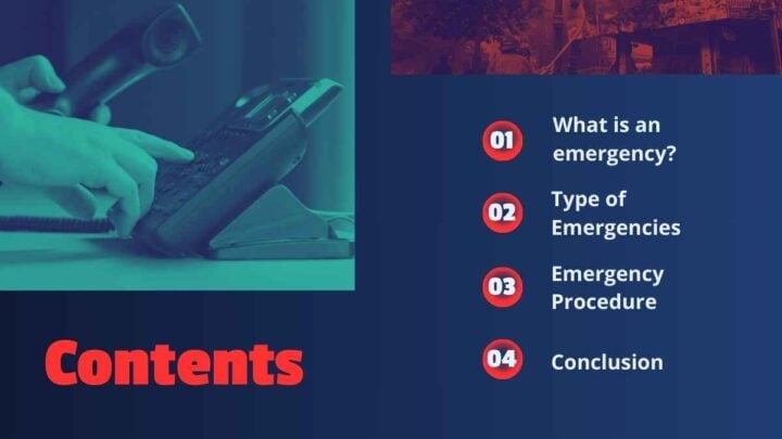 911: Emergency Phone Number. Free PPT & Google Slides Template ...