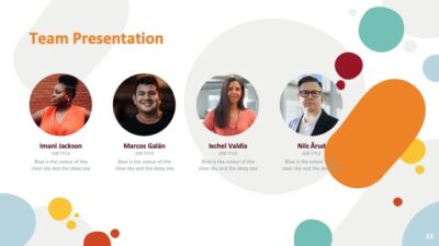Blobs creativos: plantilla gratis para PowerPoint y Google Slides