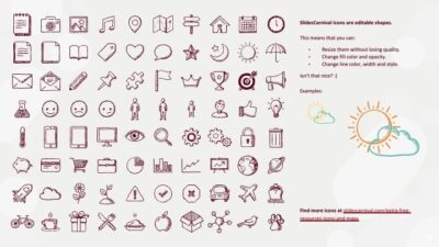 Blobs creativos: plantilla gratis para PowerPoint y Google Slides