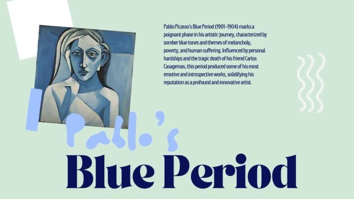 Biography of Pablo Picasso Blue Period . Slides Template — SlidesCarnival