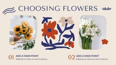 Abstract Floral Arrangement Class. Free PPT & Google Slides Template ...