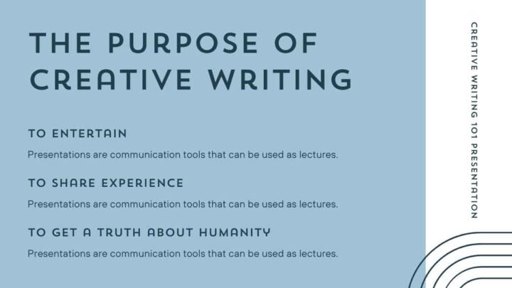 Creative Writing Tutorial. Free Presentation Template — SlidesCarnival