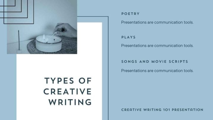 Creative Writing Tutorial. Free Presentation Template — SlidesCarnival