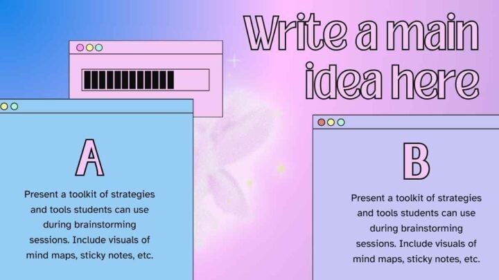 Aesthetic Digitalism Brainstorm. Free Presentation Template ...