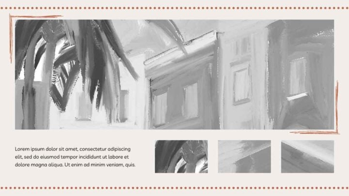 The Evolution of Hispanic Art and Architecture. Free Slides Template ...
